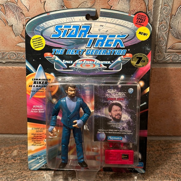 Star Trek | Toys | Star Trek The Next Generation Commander Riker As A ...